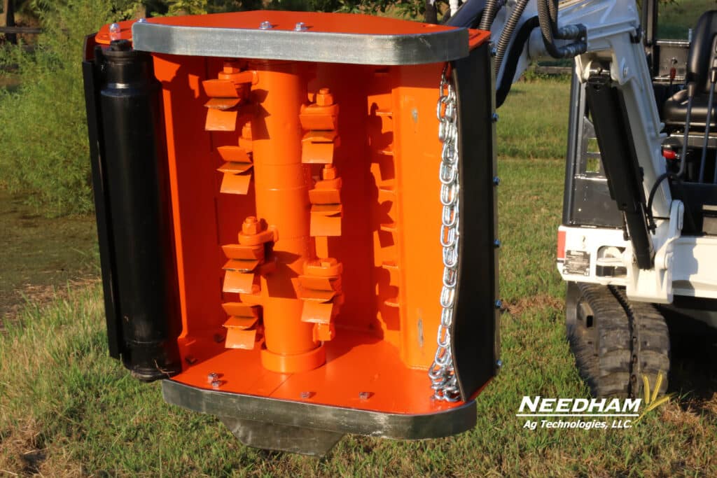 LIPA TLBE-D 60 25″ Wide Flail Mower (For a 3500-4000 lb Mini Excavator ...