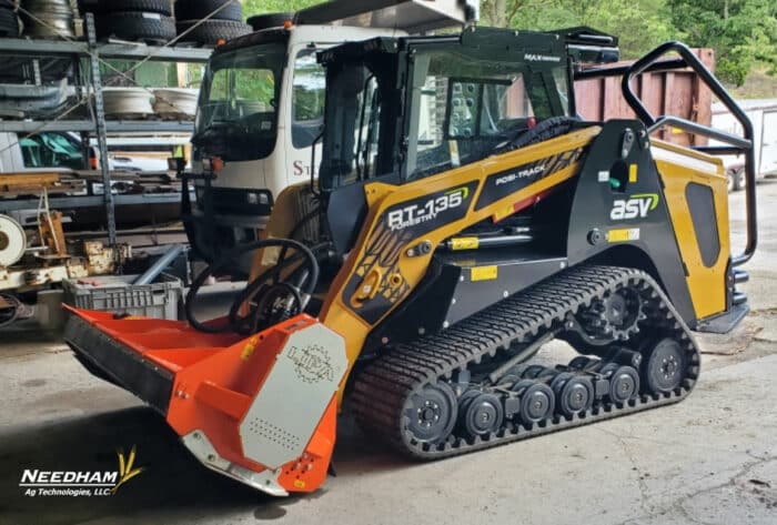 Lipa TLF-180 Heavy Duty Flail Mower (72″ cut width) for larger skid ...