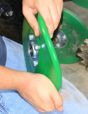 V8 Firming Wheel (complete with low profile bolt head, lock nut and ...