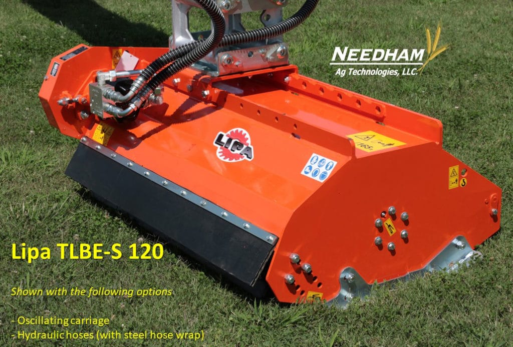 LIPA TLBE-S 100 Flail Mower (for around a 12,000 lb – 15,000 lb Mini ...