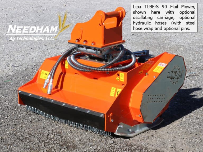 LIPA TLBE-S 90 Flail Mower (For 10,000-13,000 lb Mini Excavator ...