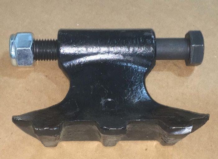 Replacement TLBE-S Tri-Tooth Flail – With new metric Gr. 8.8 M20 lock ...