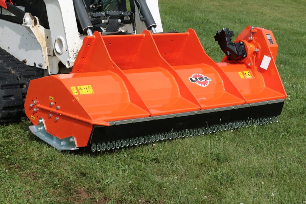 Lipa TLF-180 Heavy Duty Flail Mower (72″ cut width) for larger skid ...