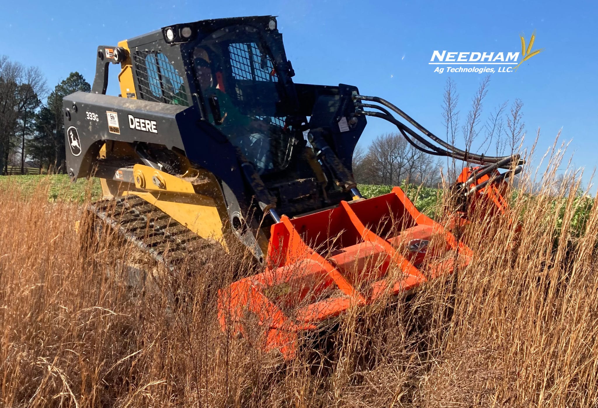 Lipa TLF-180 Heavy Duty Flail Mower (72″ cut width) for larger skid ...