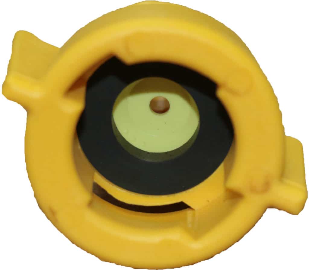 Yellow Nitro-Bar Adapter and Orfice For Teejet/Spraying Systems Nozzle ...